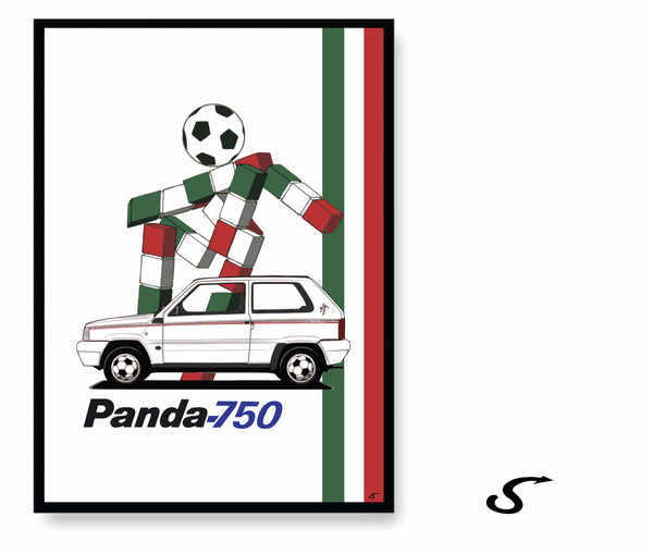 Fiat Panda 750 Italia 90 | Italian Ciao & Panda Mix – Graphomobile